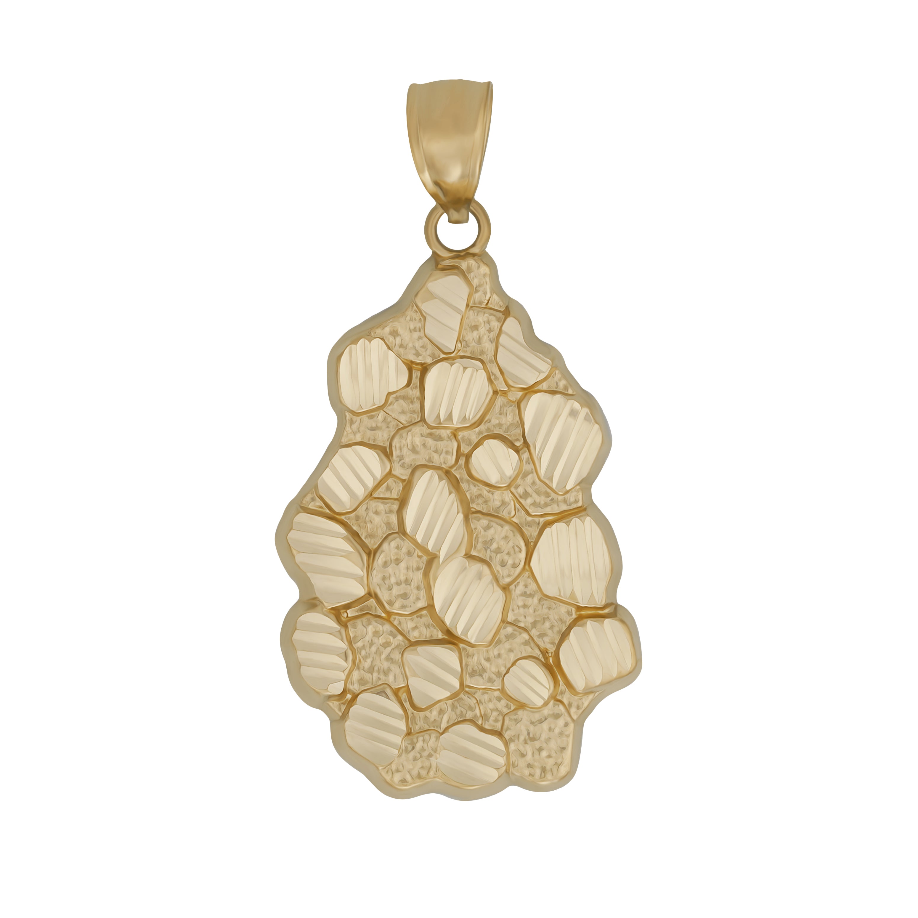 10k Gold Nugget Vintage DC Pendant – Nolters